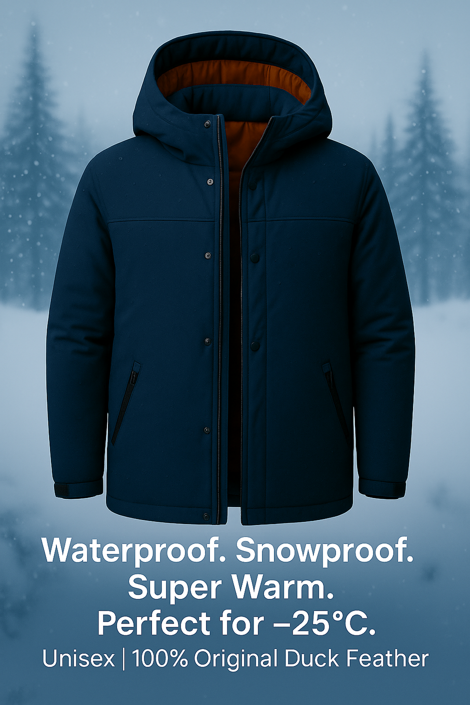 Waterproof Minus 25 Degree Jacket – Elegant Buying House